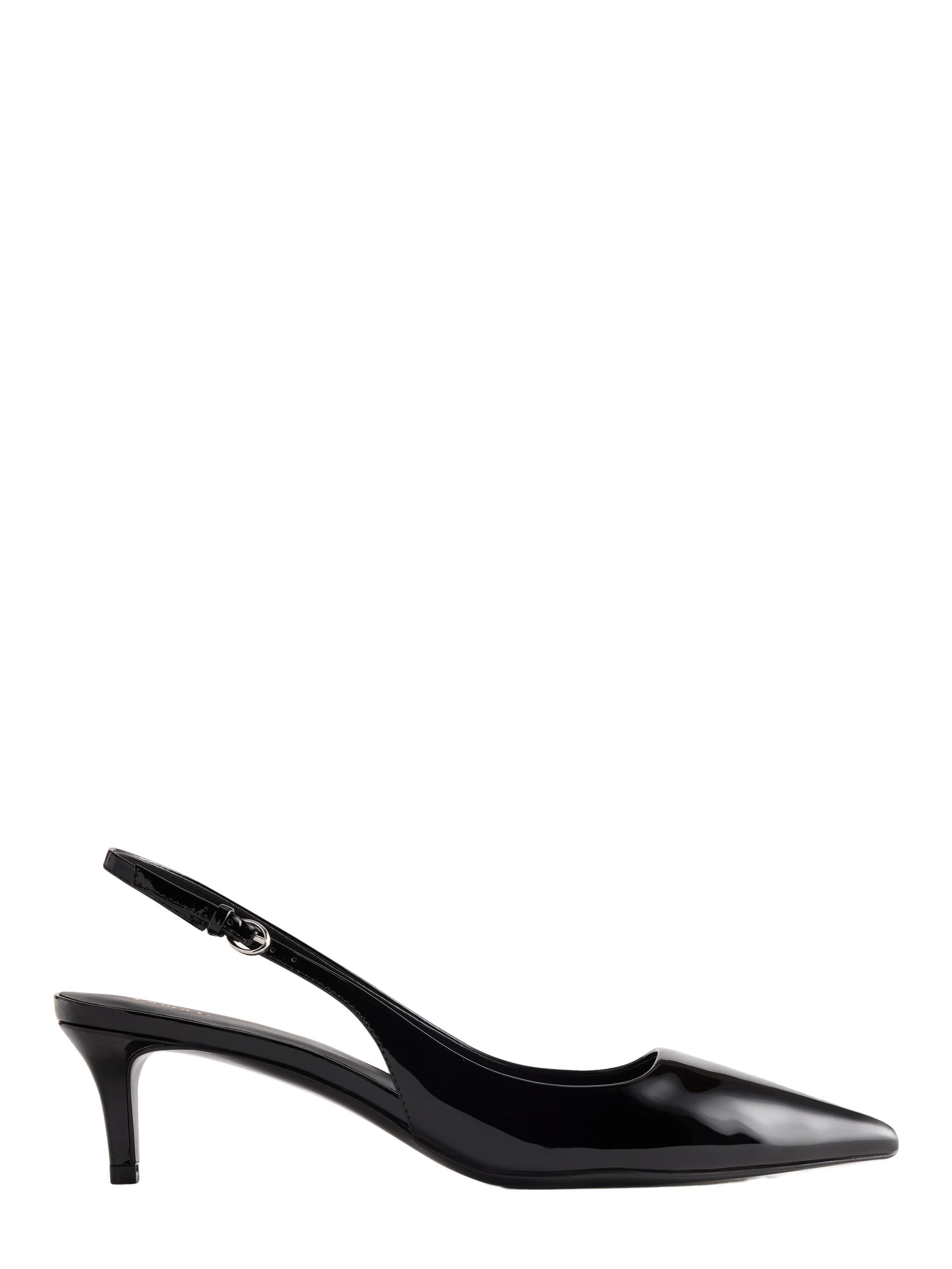 QUINCE Italian Leather 55mm Slingback Pump